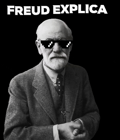 Sigmund Freud GIF by Instituto GAIO - Find & Share on GIPHY