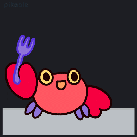 Crabby crab by pikaole | GIPHY