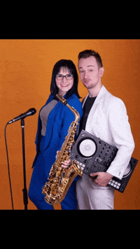 Playing Saxophone Gif