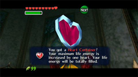 Ocarina Of Time Heart Container