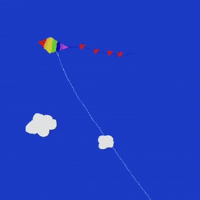 Flying Kites Gif