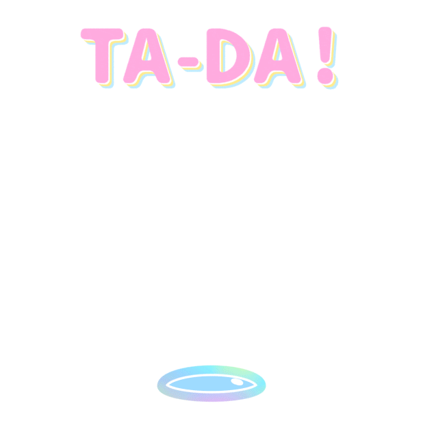Ta Da Appear Sticker for iOS & Android | GIPHY