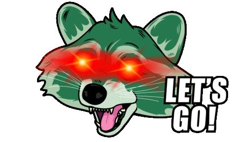 Trash Panda Tribe Sticker for iOS & Android | GIPHY