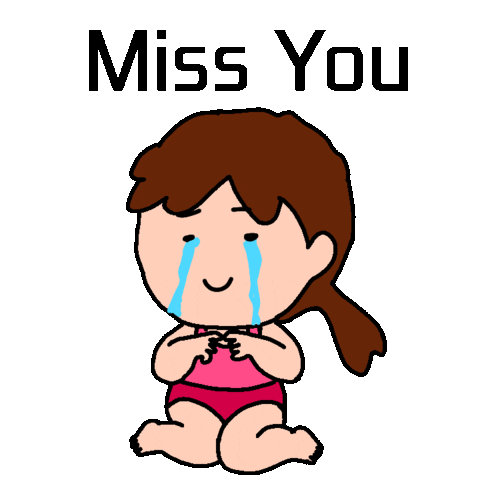 I Miss You Crying Gif
