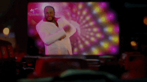 Jerome Bettis Dancing GIF by CBS - Find & Share on GIPHY