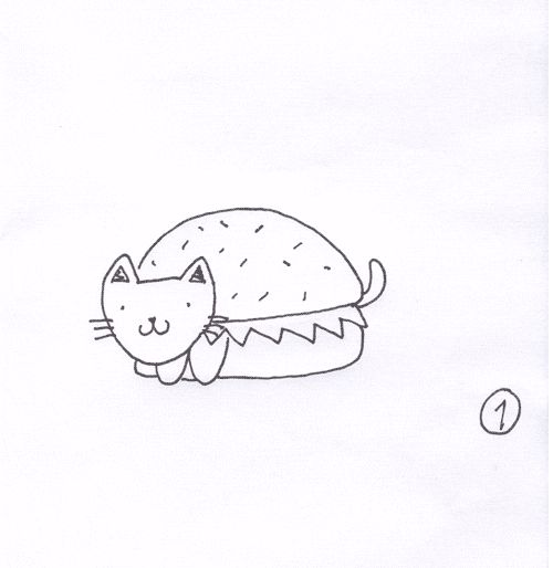 Cat Drawing GIF by hoppip - Find & Share on GIPHY
