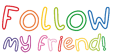 Following Follow Me Sticker for iOS & Android | GIPHY