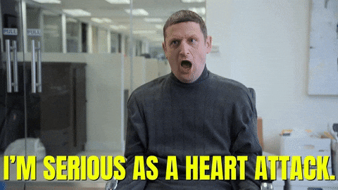 Heart Attack Funny Gif