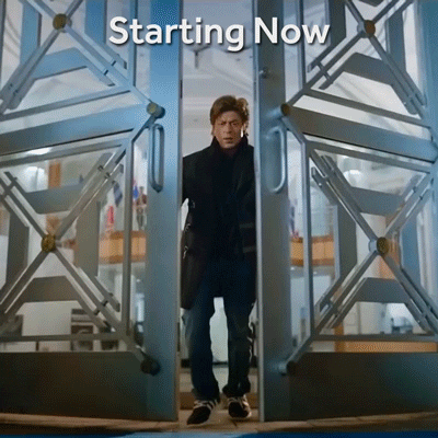 Starting Now Shah Rukh Khan GIF by Red Chillies Entertainment - Find ...