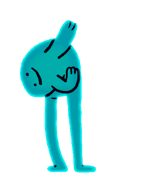 Happy Side To Side Sticker by Neil Sanders for iOS & Android | GIPHY
