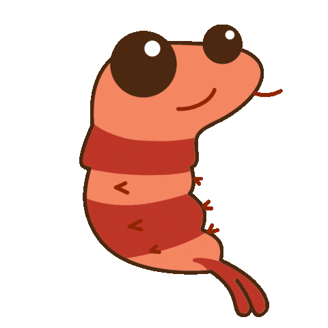 Cute Fish Food Cartoon