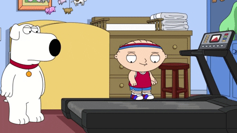 Exercise Treadmill GIF by Family Guy - Find & Share on GIPHY