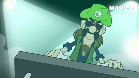Playing Super Mario GIF by Mashed - Find & Share on GIPHY