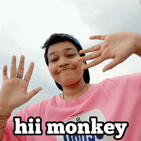 Hi Monkey GIFs - Find & Share on GIPHY