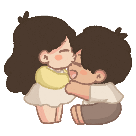 Kissing Forehead Stickers - Find & Share on GIPHY