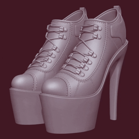 Sculpting High Heels GIF - Find & Share on GIPHY