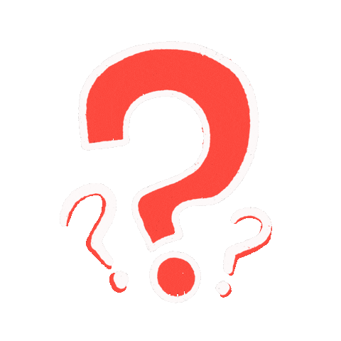 I Dont Know Question Mark Sticker by Stratifi for iOS & Android | GIPHY