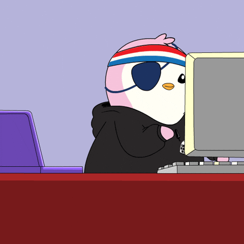 Work Working GIF by Pudgy Penguins - Find & Share on GIPHY