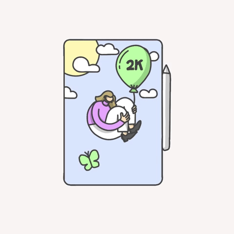 Happy Fun GIF by LINE FRIENDS