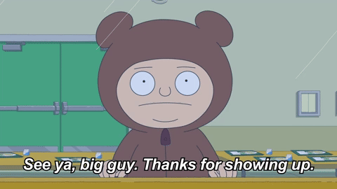 Thanks For Showing Up Clips - Find & Share on GIPHY