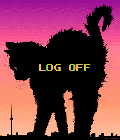 Art Log Off GIF by PEEKASSO - Find & Share on GIPHY