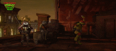 like a boss shrug GIF by Teenage Mutant Ninja Turtles