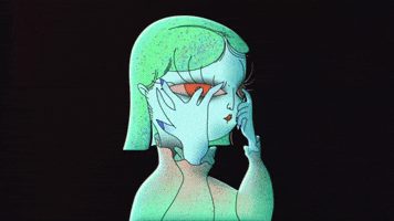 lowbrow art crying GIF by Juppi Juppsen
