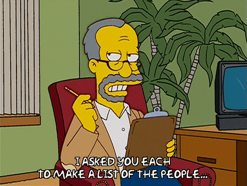 Make-a-list GIFs - Find & Share on GIPHY