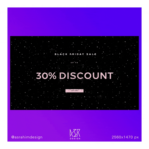 asrdesign giphyupload black friday animated gif banner GIF