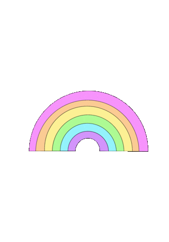 Rainbow Sticker by Charliecosmetics for iOS & Android | GIPHY