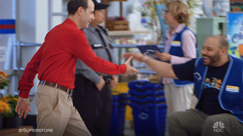 Cloud 9 Nbc GIF by Superstore - Find & Share on GIPHY