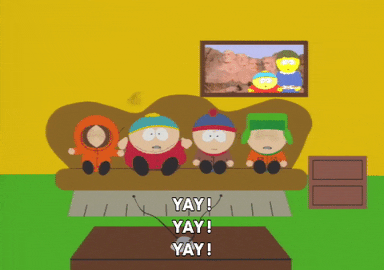 happy eric cartman GIF by South Park - Find & Share on GIPHY