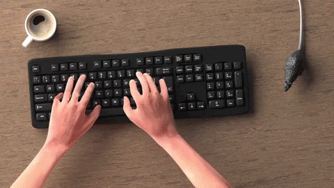xyksikcbeevkqeuijm giphyupload 3d keyboard typing GIF