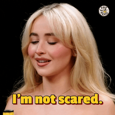 Im Not Scared GIFs - Find & Share on GIPHY