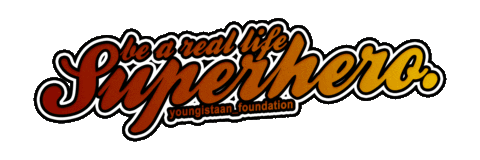 youngistaanfoundation giphyupload superman superhero volunteer Sticker