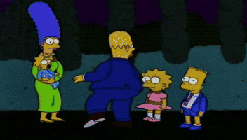 Homer Simpson Running GIF by dinakelberman