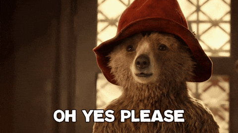 Yes Please Love GIF by Paddington Bear - Find & Share on GIPHY