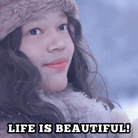 Life Is Beautiful Girl GIF - Find & Share on GIPHY
