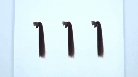 Indique Ponytail GIFs - Find & Share on GIPHY