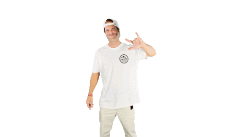 Sign Language Hello Sticker by Dew Tour - Find & Share on GIPHY