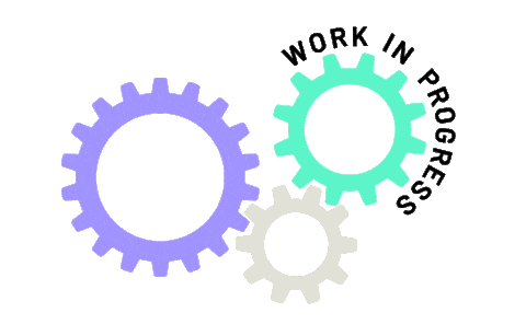 Work In Progress Sticker by earnesto for iOS & Android | GIPHY