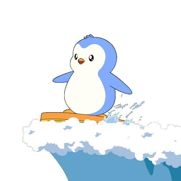 Wave Penguin Sticker by Pudgy Penguins - Find & Share on GIPHY Wave Penguin Sticker by Pudgy Penguins - Find & Share on GIPHY