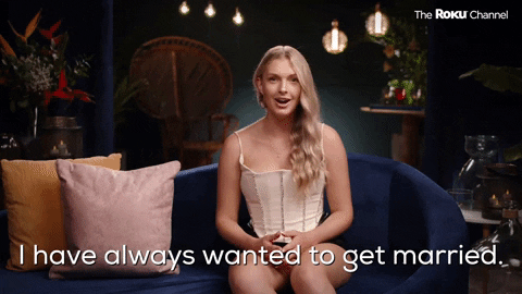 I Have Always Wanted To Get Married GIFs - Find & Share on GIPHY
