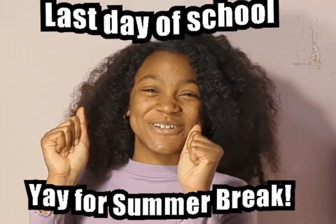 Summer Break GIF by Charli Gurl - Find & Share on GIPHY