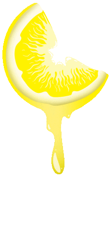 Lemon Dripping Sticker by Wonderbrett for iOS & Android | GIPHY