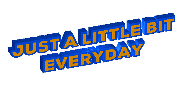 Just A Little Bit Everyday Stickers - Find & Share on GIPHY
