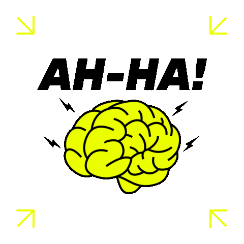 Ah Ha Moment Stickers - Find & Share on GIPHY