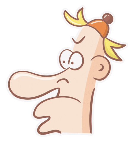 Face Head Sticker by Careless Doodles for iOS & Android | GIPHY