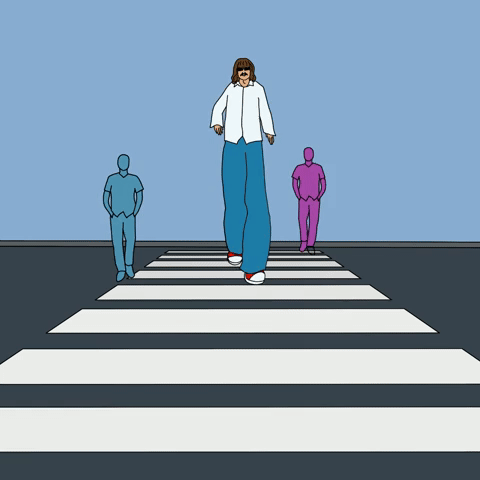 On My Way Walking GIF by c8lin