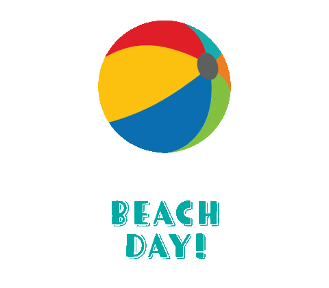 Beach Day Fun Sticker by KelownaNow for iOS & Android | GIPHY
